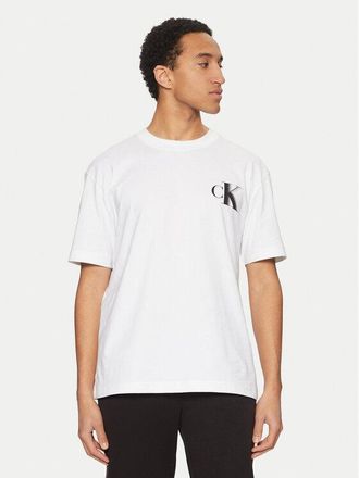 Calvin Klein Jeans T-Shirt J30J327475 Wei&szlig; Regular Fit