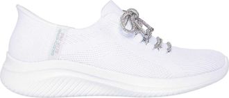 Skechers Ultra Flex 3.0 Sneaker f&uuml;r Damen, Flach (Wei&szlig;)