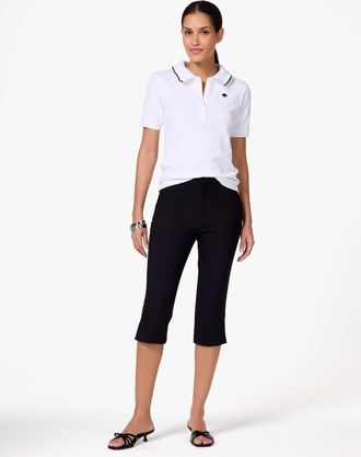 Kate Spade New York Ruffle Logo Poloshirt