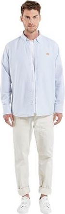 Armor Lux Heritage Chemise, Bleu Ciel/Milk, XS Homme