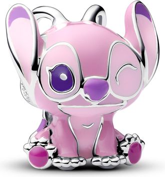 Pandora Pandora Moments Disney Lilo und Stitch Angel Charm aus Sterling Silber, Kompatibel Moments Anhänger, 793739C01