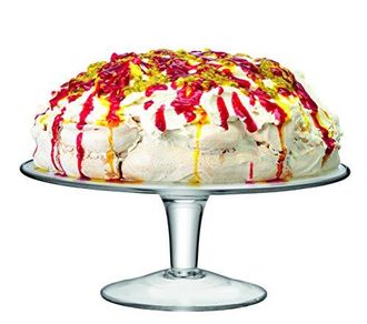 LSA International Serve Kuchenplatte, Glas, Clear, Ø30cm