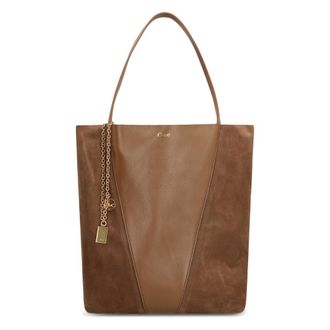 Chlo&eacute; Femme, Sacs, Brun, Taille: ONE Size Spin Tote Bag