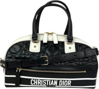 Dior Sac bowling Pre-owned Medium Vibe Zip - Femme - Pre-owned - Noir - Taille: ONE Size