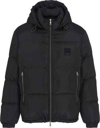 A|X Armani Exchange Homme, Vestes, Noir, Taille: L Doudoune