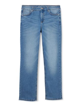Tom Tailor Damen Kate Straight Jeans, 10142 - Light Stone Blue Denim, 28/30