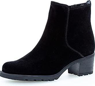 Gabor Femme Bottines, Dame Bottines,Demi-Bottes,Bottines,fourrés,Bottes dhiver,Noir (Schwarz) / 47,39 EU / 6 UK