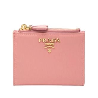 Prada Portefeuille Bi-fold Pre-owned - Femme - Pre-owned - Rose - Taille: ONE Size