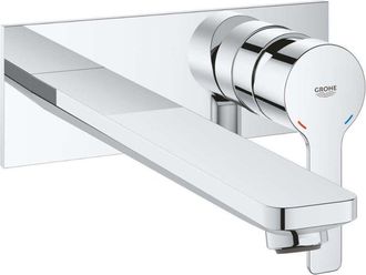 GROHE Lineare 2-Loch Waschtischbatterie, Wandmontage, Ausladung - Grohe