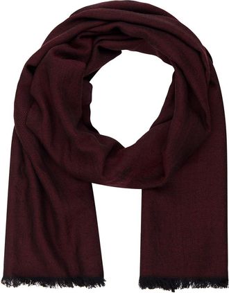 Lindenmann Schal Herren Textil-Schal Herren rot