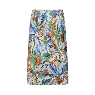 Paco Rabanne Femme, Jupes, Multicolore, Taille: 40 FR Jupe Knee Skirt