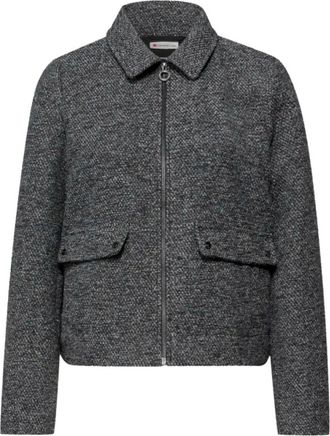 Street One Femme, Vestes, Noir, Taille: 46 FR Veste en tweed