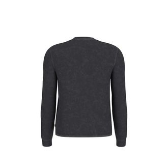 Guess T -Shirt lange Baumwollärmel - schwarz