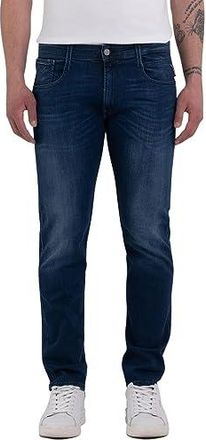 Replay Herren Jeans Anbass Slim-Fit mit Power Stretch, Bleu Moyen 009-1 (Blau), 30W / 30L
