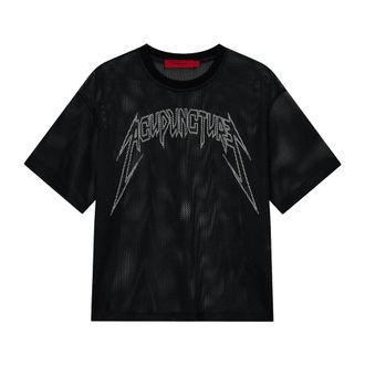 Acupuncture Acupuncture - T-shirt Game Jersey - Homme - Tops - Noir - Taille: S