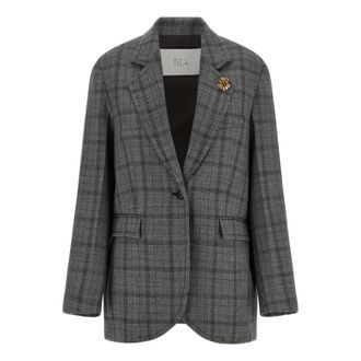 Tela Giselle Jacket - Femme - Vestes - Gris - Taille: 38 FR