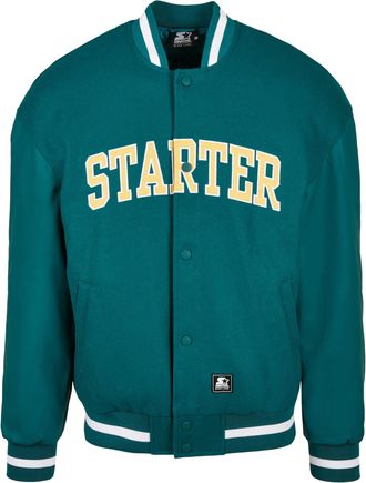 Starter Black Label Herren Starter Team Jacket Retro Green, XL