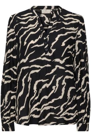 Kaffe Langarmbluse Langarm-Bluse KAsomia