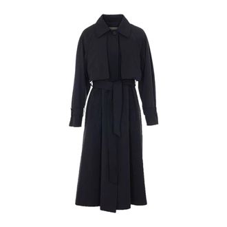 Herno Femme, Robes, Noir, Taille: 40 FR Impermeabile