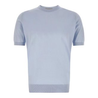 John Smedley Homme, Pulls, Bleu, Taille: XL Kempton T-Shirt