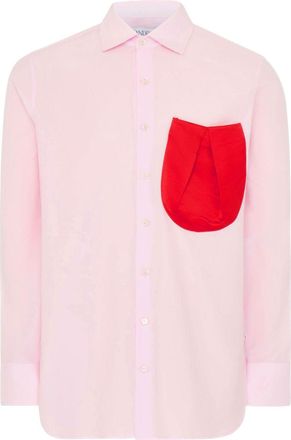 J.W.Anderson Hemd mit Kontrasttasche - Rosa