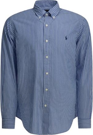 Polo Ralph Lauren Homme, Chemises, Bleu, Taille: XL Chemise ray&eacute;e