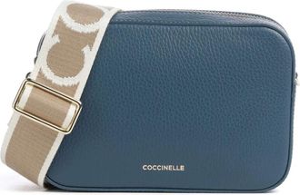 Coccinelle Femme, Sacs, Bleu, Taille: ONE Size Sac bandouli&egrave;re Tebe