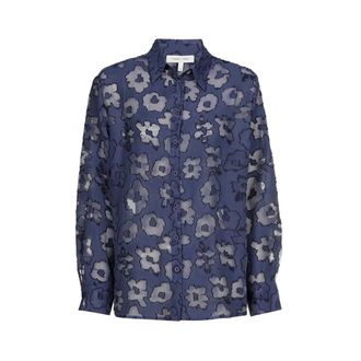 Marie M&eacute;ro Damen, Blusen & Hemden, Blau, SGr&ouml;&szlig;e