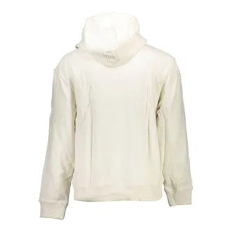 Calvin Klein Cotton Logo Hoodie - White