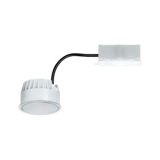 Paulmann 92968 LED Einbauleuchte Modul Coin Base rund incl 1x5W dimmbar Einbaustrahler Opal Spot Einbaulampe 3000 K