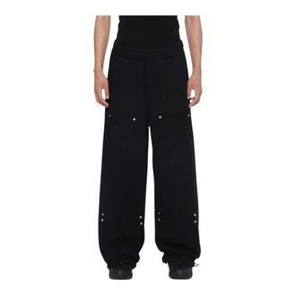 44 Label Group Monk Sweatpants - - Trousers - Herren - Schwarzk - L