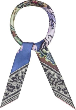 Pierre-Louis Mascia Femme, Accessoires, Multicolore, Taille: ONE Size Foulard en Soie Doubleface