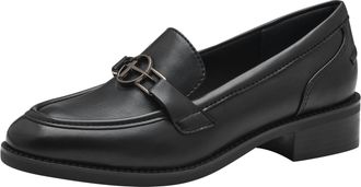 Tamaris Damen Slipper Vegan; Black MATT, EU 40