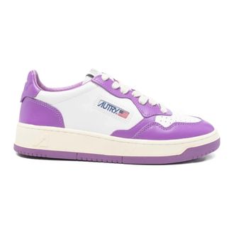 Autry Femme, Chaussures, Violet, Taille: 40 EU Baskets Perfor&eacute;es &agrave; Lacets