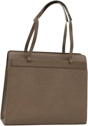 Louis Vuitton Pre-owned Cuir sacs-louis-vuitton - Femme - Pre-owned - Brun - Taille: ONE Size