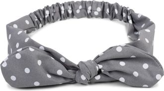 styleBREAKER Haarschmuck Haarband mit Punkte Muster und Schleife