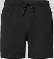 Jack & Jones Straight Fit Badeshorts mit Logo-Detail Modell Maui
