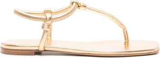 Gianvito Rossi Sandalen - Sandals Golden - Gr. 37 (EU) - in Gold - f&uuml;r Damen