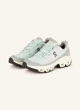 On Wanderschuhe Cloudrock Low Wp gruen
