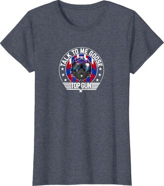 Top Gun Talk To Me Goose Maverick Helmet T-Shirt