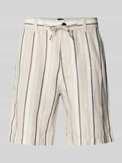 Boss Orange by Hugo Boss Straight Leg Chinoshorts Leinen-Baumwoll-Mix Modell CHINO_ST_SHORTS_2