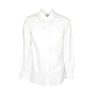 Maison Margiela Homme, Chemises, Blanc, Taille: 2XL Foiled Cotton Poplin Shirt