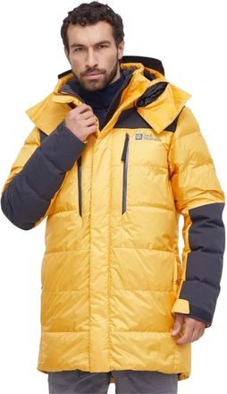 Jack Wolfskin 1995 Series Cook Hooded Jacket - Homme - Sport - Jaune - Taille: S