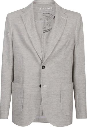 Circolo 1901 Homme, Vestes, Gris, Taille: L Circolo Jacket