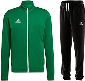 adidas Survêtement de football Entrada 22 - Pour enfant - Vert et noir - Taille 128