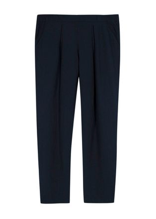 Giorgio Armani Giorgio Armarni Navy Linen Trousers Size L