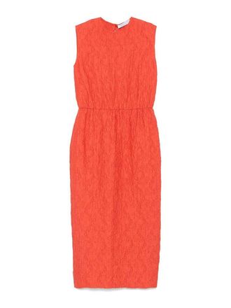 Harris Wharf London Maxi Robe - Orange