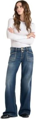 Le Temps Des Cerises Jeans Wide Leg Lauryn OTA Bleu N&deg;2