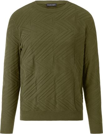 Louis Sayn Rundhals-Pullover Louis Sayn gr&uuml;n