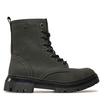 Wrangler Schn&uuml;rstiefeletten Wrangler Dakota 20243062.10K Gr&uuml;n